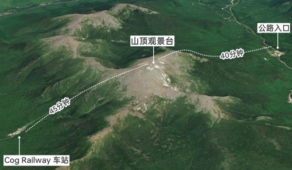 白山国家森林公园看枫叶攻略 White Mountain